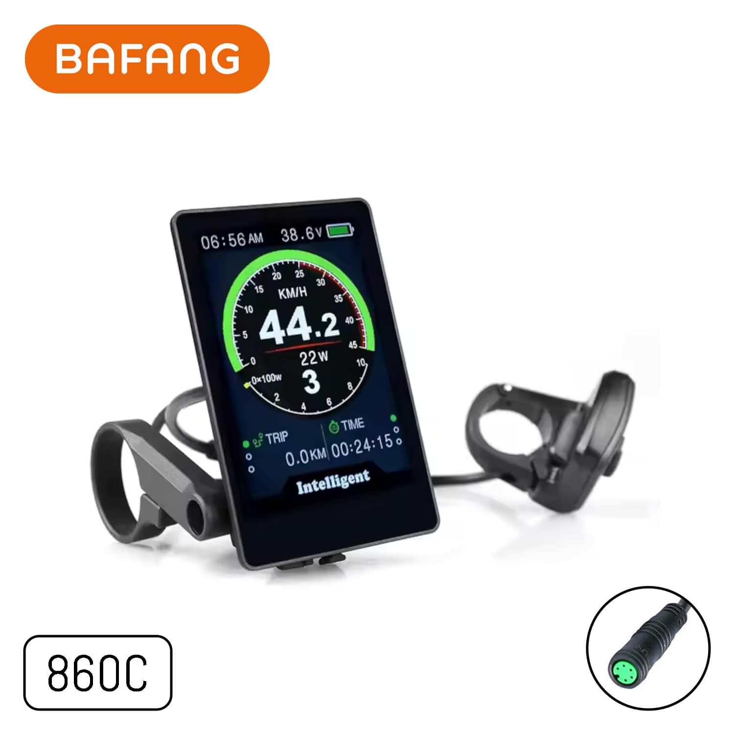 APT | 860C LCD Farbdisplay 3,5" für Bafang UART Systeme - windmeile