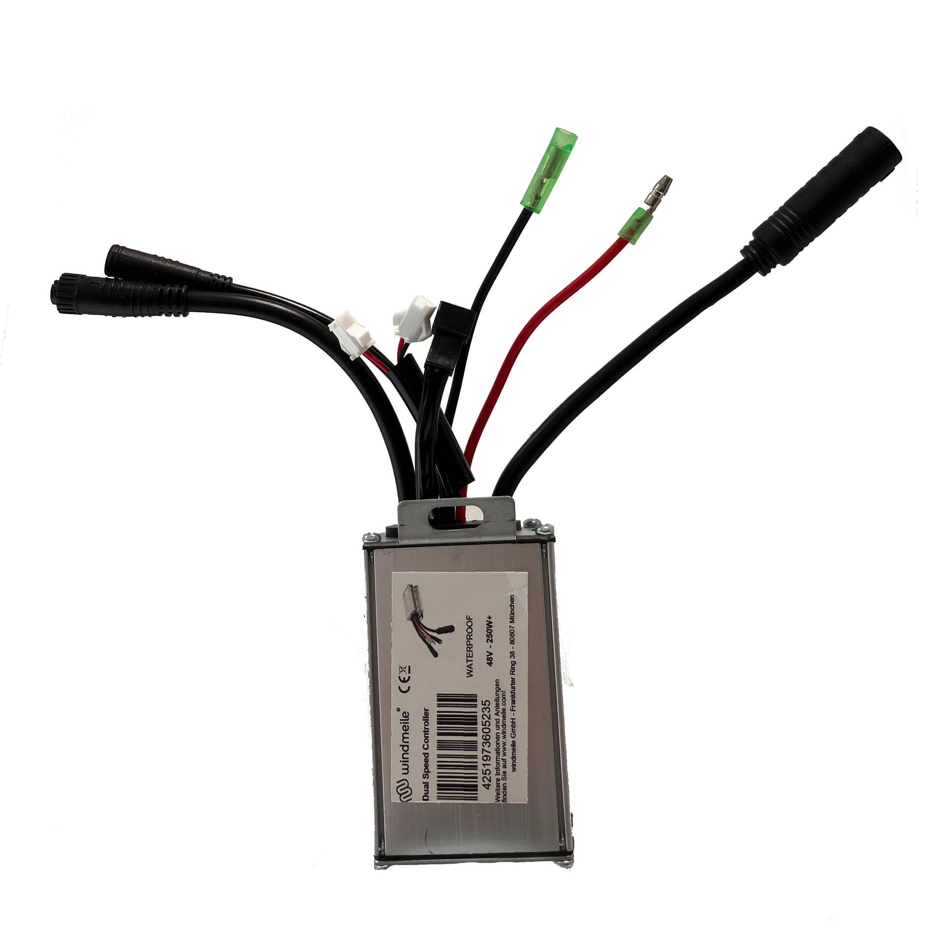 windmeile | Dual Speed Controller 36V 250W oder 48V 250W+ Steuergerät ...